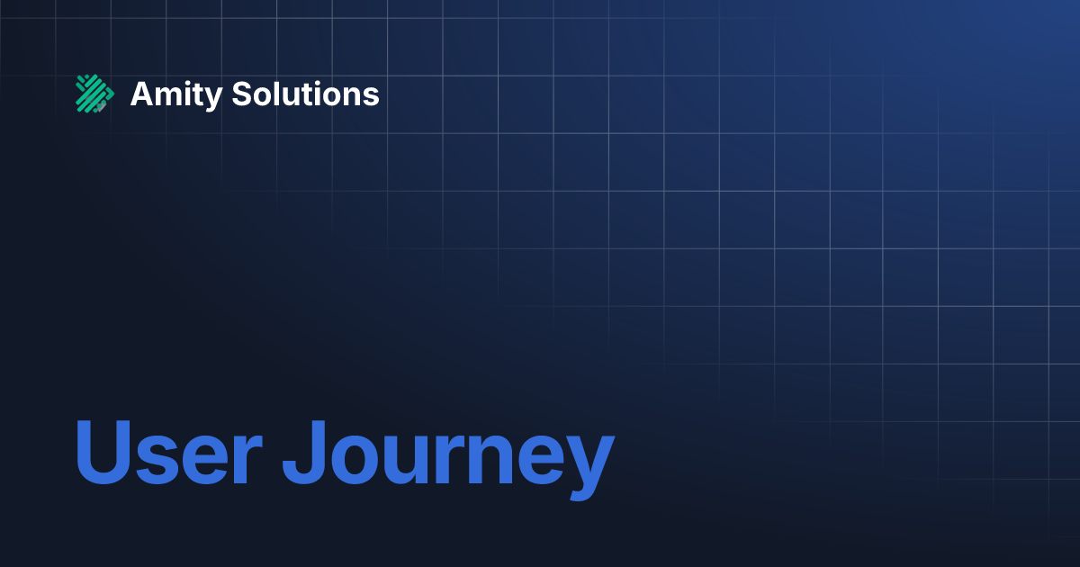 User Journey | Amity Solutions